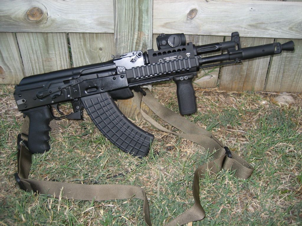 SLR 107CR (cut and pinned) vs Krebs Custom AK 103k > AK Discussions > AR15.COM