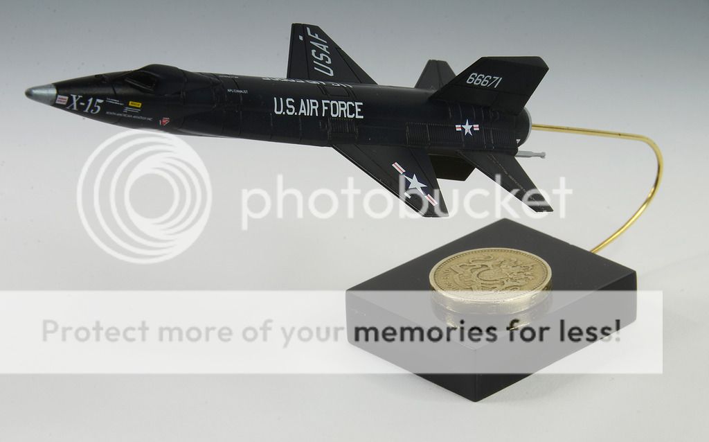 North American X-15 - Dragon 1/144 scale. Posed in-flight - Ready for ...