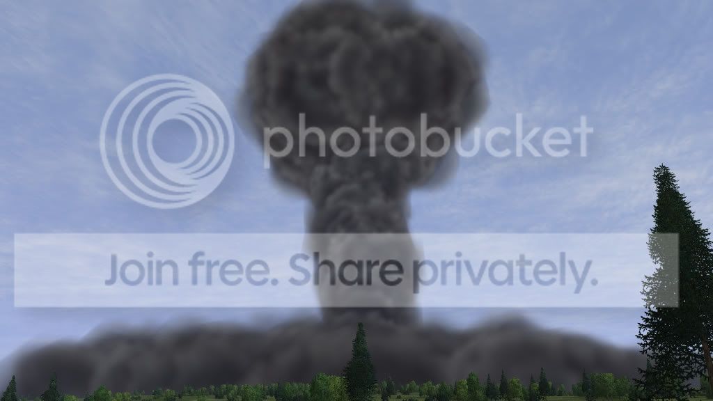 Nuclear explosion textures