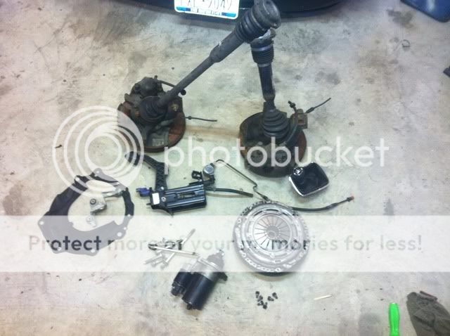 Awp 1.8t swap and o2m transmission, together or seperate | VW Vortex ...