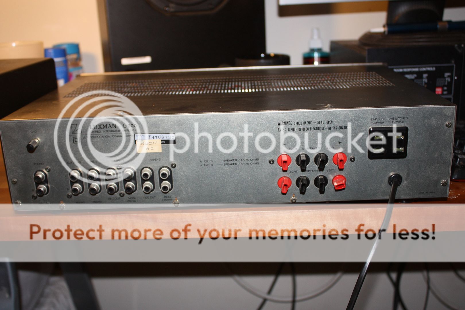 Luxman L-200 - Audio