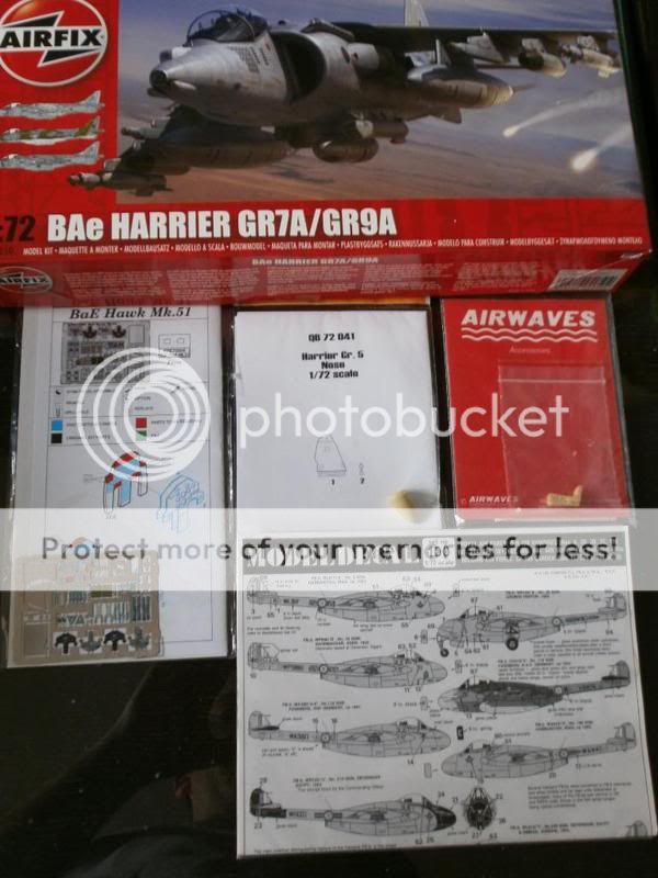 1/72 Harrier GR5 - Harrier Single Type Group Build - Britmodeller.com