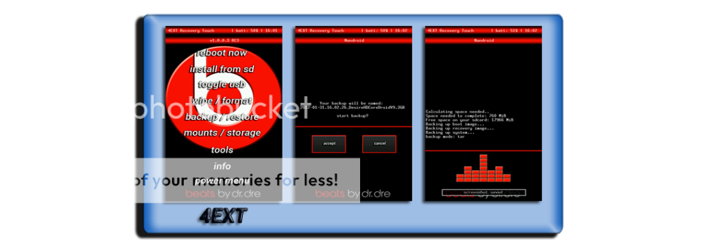[4EXT] Recovery Touch theme's by napster113 updated 10-Jun | XDA Forums