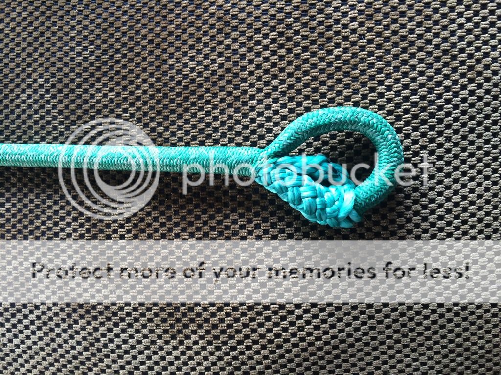 Difficult to set eye splice, Samson Warp Speed 2 | Sailboat Owners Forums